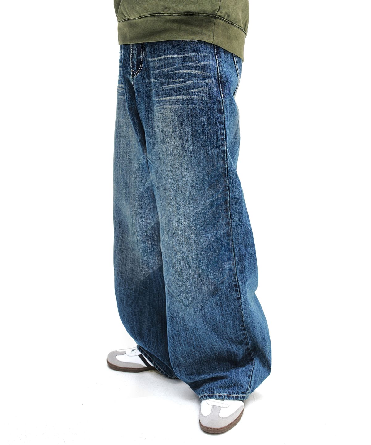 데케트(DECET) Dawn Mega Wide Jeans DCPT043BlueB - 사이즈 & 후기 | 무신사