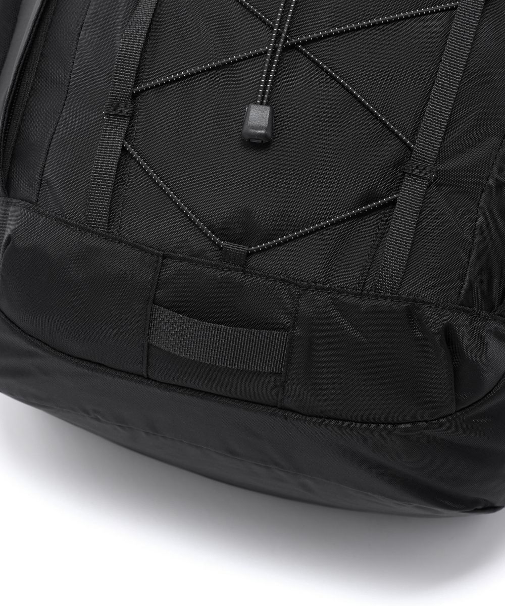 MUSINSA公式 | OPENING PROJECT Logo String Backpack - Black