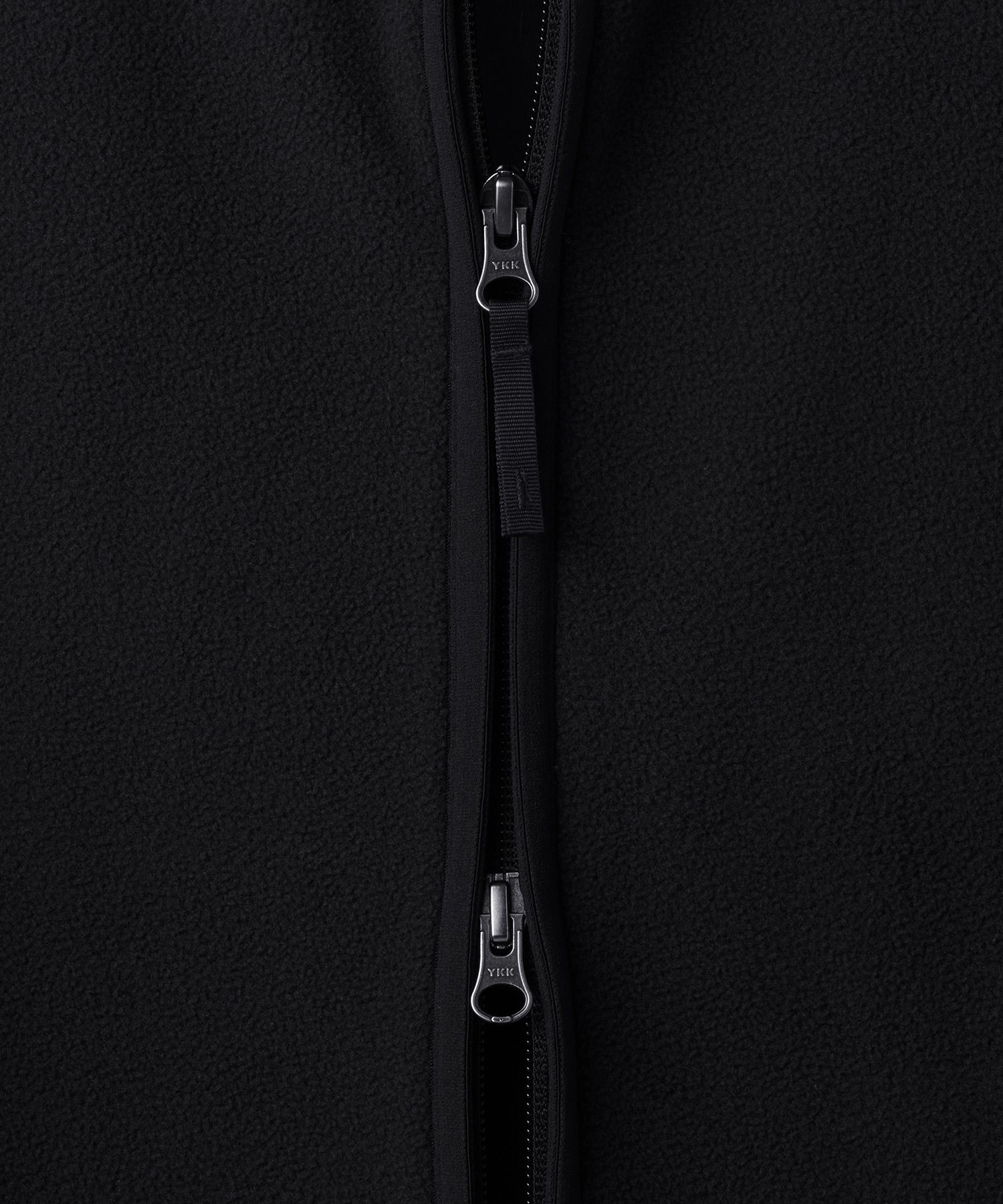 MUSINSA | MUSINSA STANDARD Polar Fleece Raglan High Neck Jacket [Black]