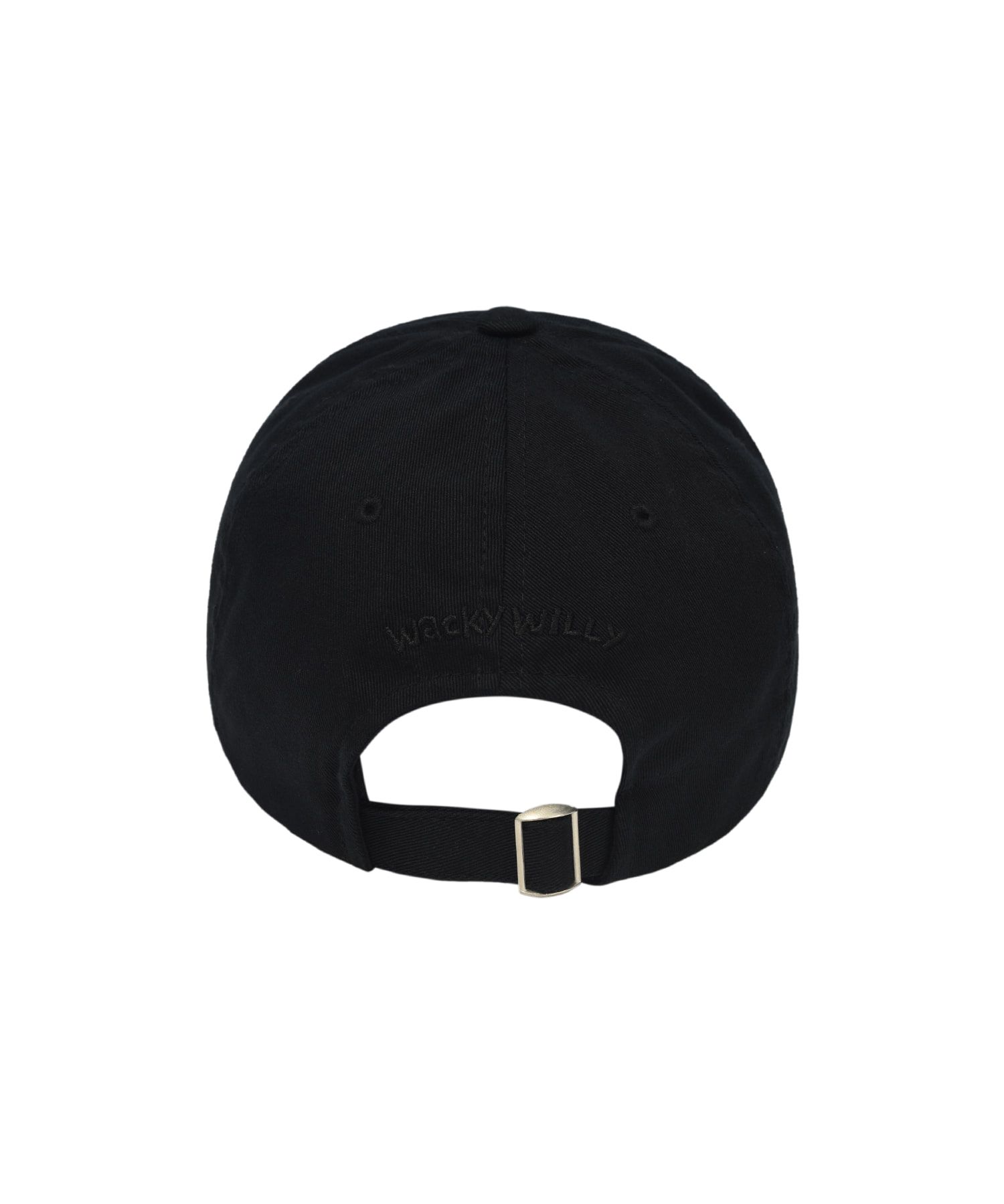 MUSINSA | WACKY WILLY Basic Ball Cap Black