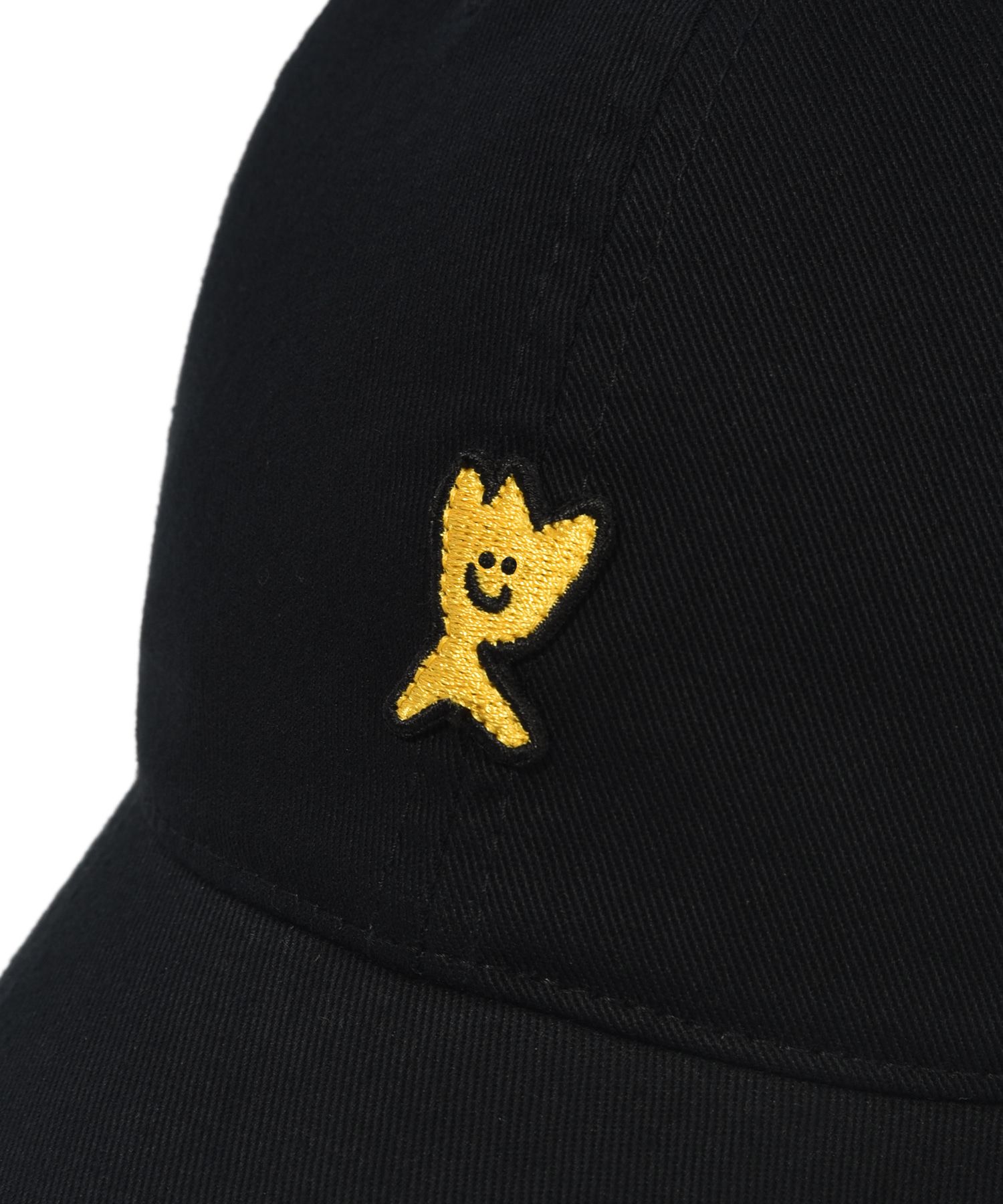 MUSINSA | WACKY WILLY Basic Ball Cap Black