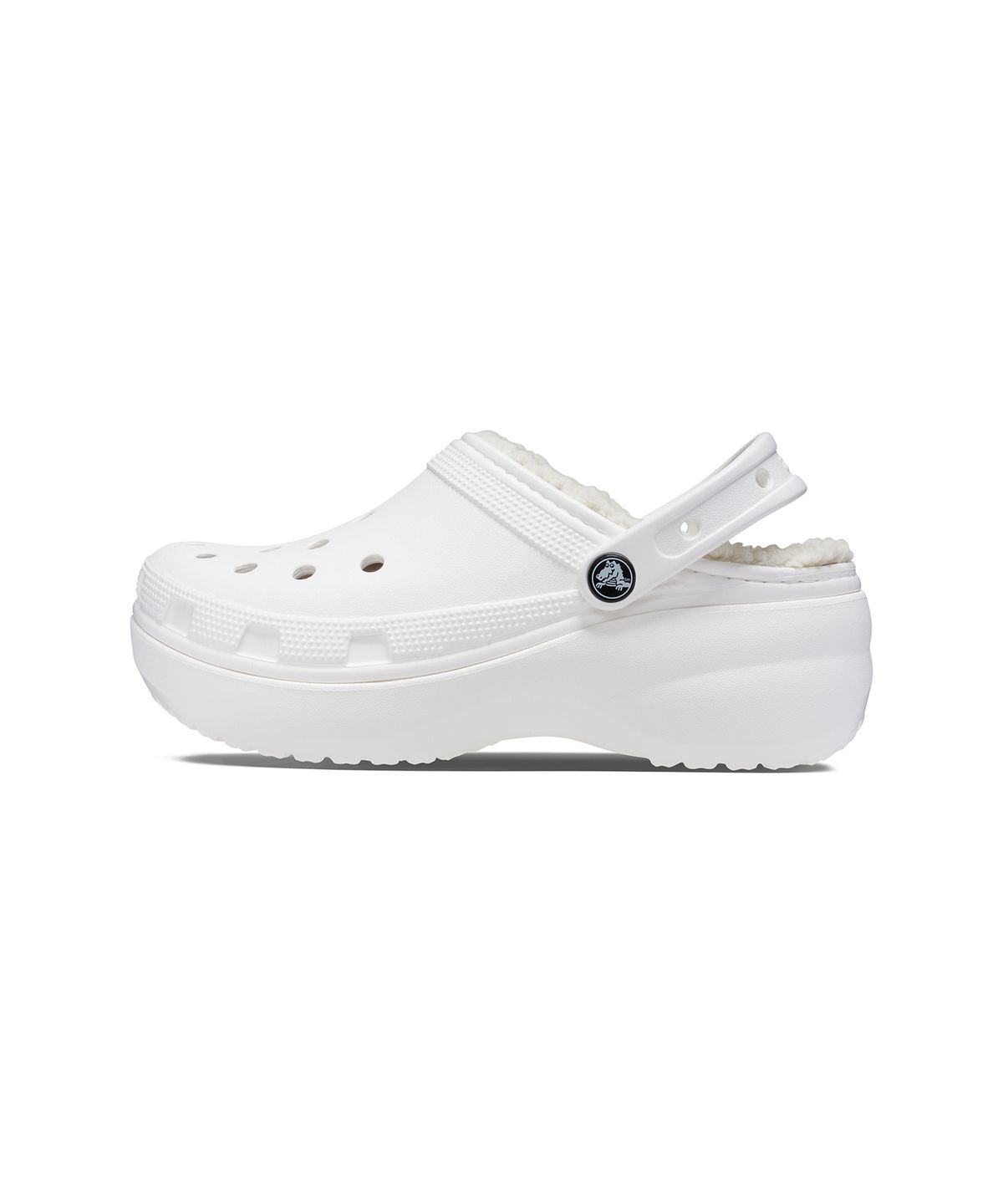 크록스(CROCS) 클래식 플랫폼 라인드 클로그 우먼 - 화이트 / 207938-100 - 사이즈 & 후기 | 무신사