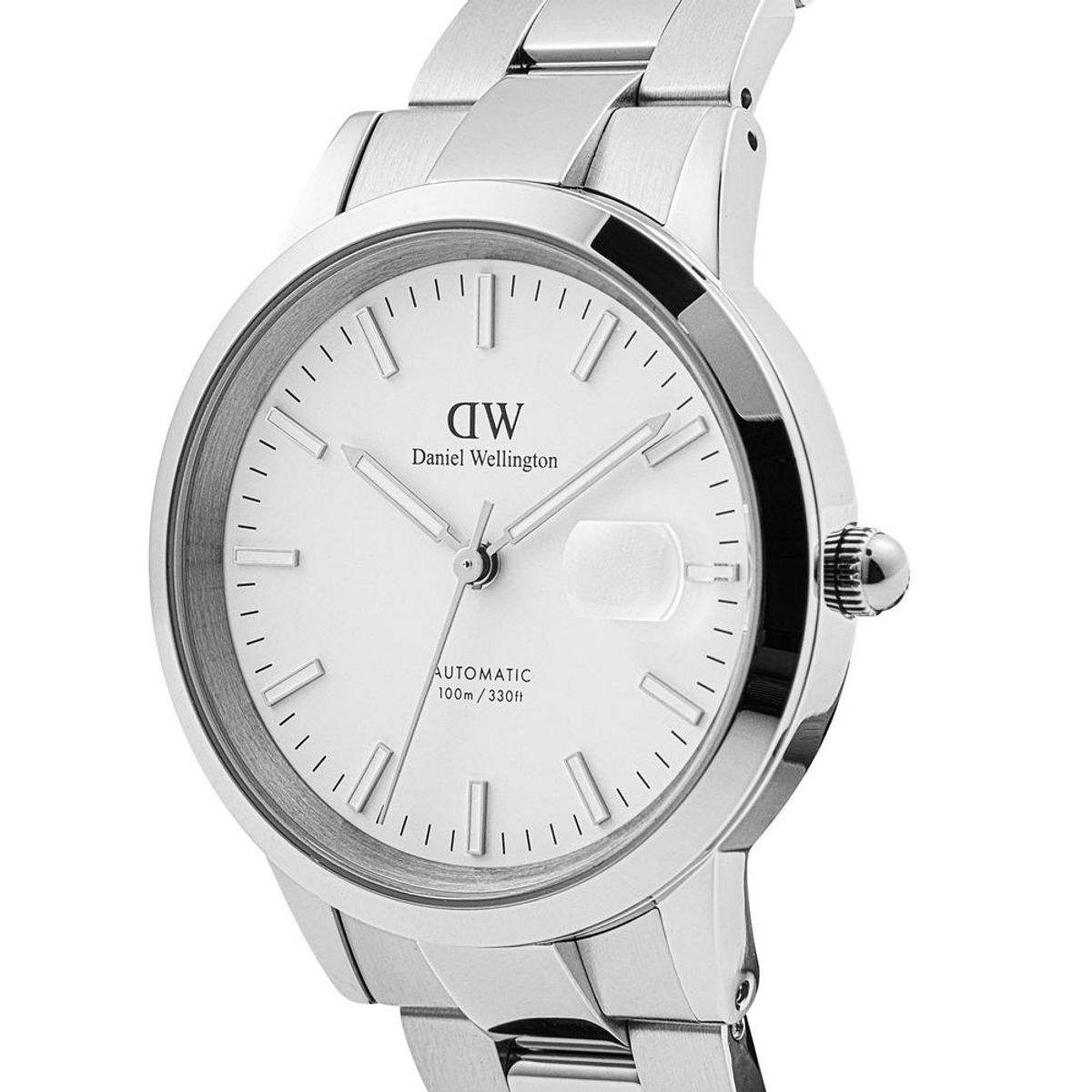 다니엘 웰링턴(DANIEL WELLINGTON) ICONIC LINK AUTOMATIC SILVER 오토매틱 남자시계 - 후기 ...