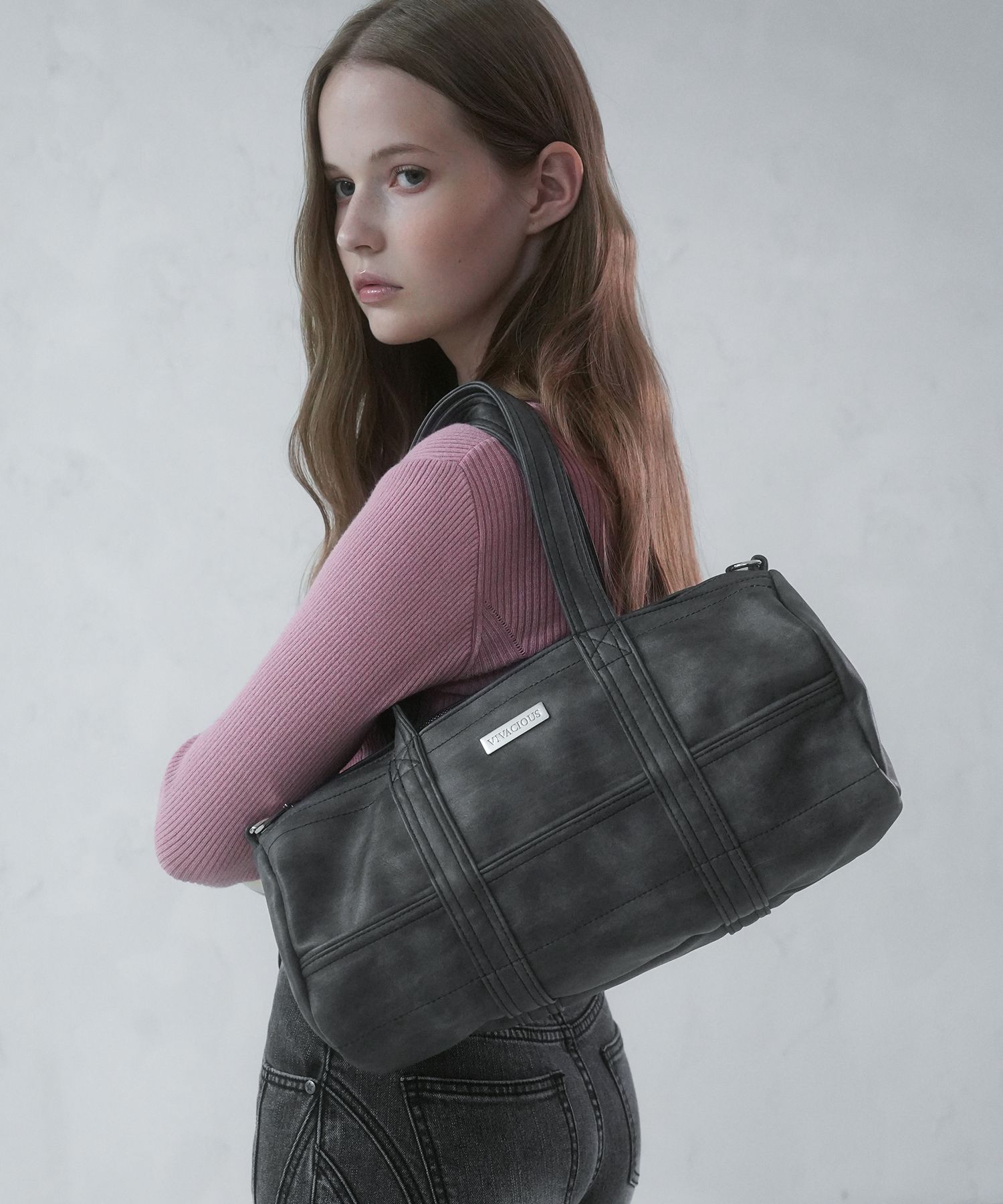 MUSINSA公式 | VIVACIOUS Lesse Boston Bag - 10COL