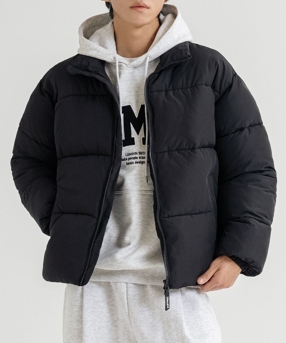 MUSINSA | LEMAIN SECOND 2WAY OVERFIT VOLUME WELLON PUFFER SHORT PADDING ...