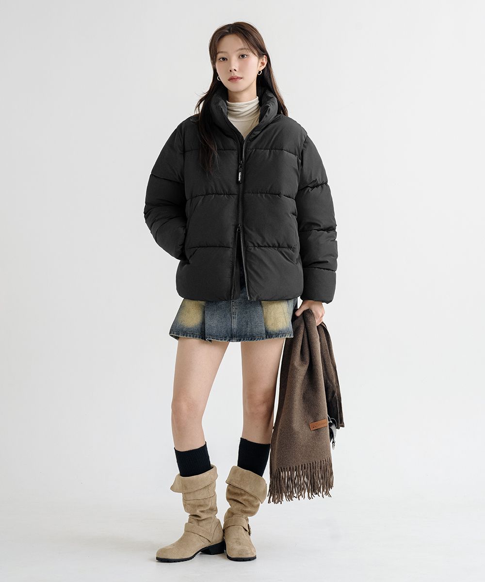 MUSINSA | LEMAIN SECOND 2WAY OVERFIT VOLUME WELLON PUFFER SHORT PADDING ...