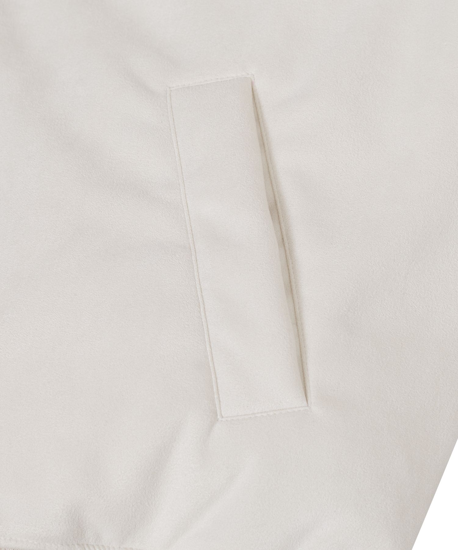 MUSINSA | STANDARDERROR 87-STAN101 Utility Hood Balloon Layered Suede Padding Ivory