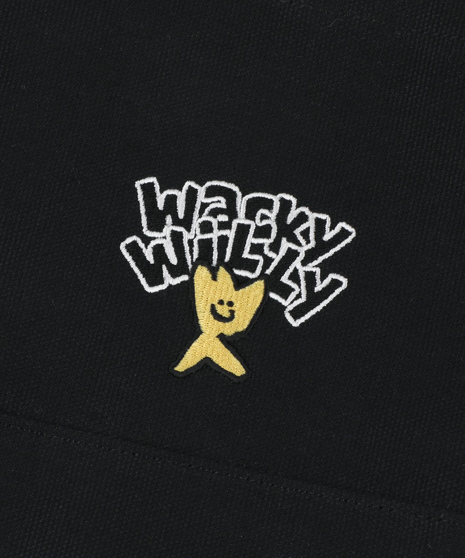MUSINSA | WACKY WILLY Wakiwilly Eco Pouch Black