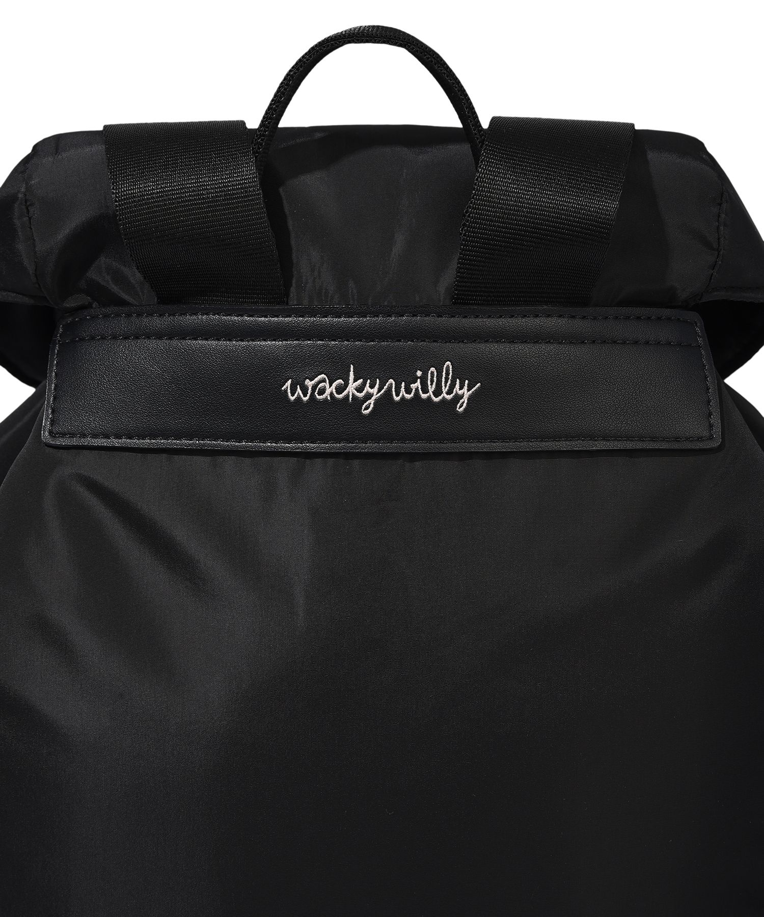 MUSINSA | WACKY WILLY Lily Cargo Backpack Large Black