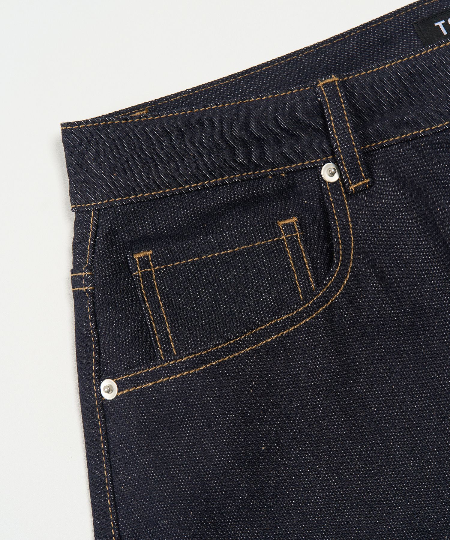 MUSINSA | TOFFEE [Non-Fade] Origin Raw Denim Jeans (RAW INDIGO)