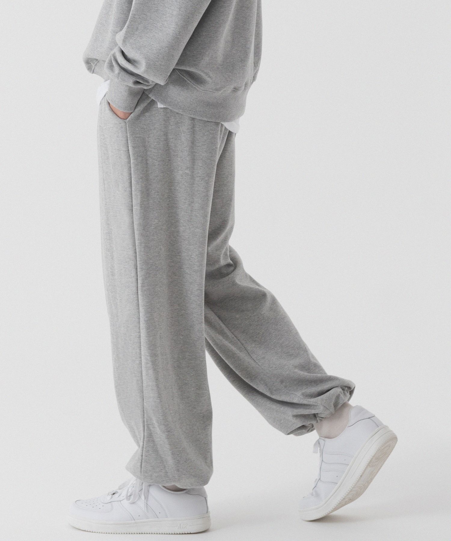 MUSINSA公式 | PIANER [2 PACK] Essential String Wide Sweatpants (2 colors)
