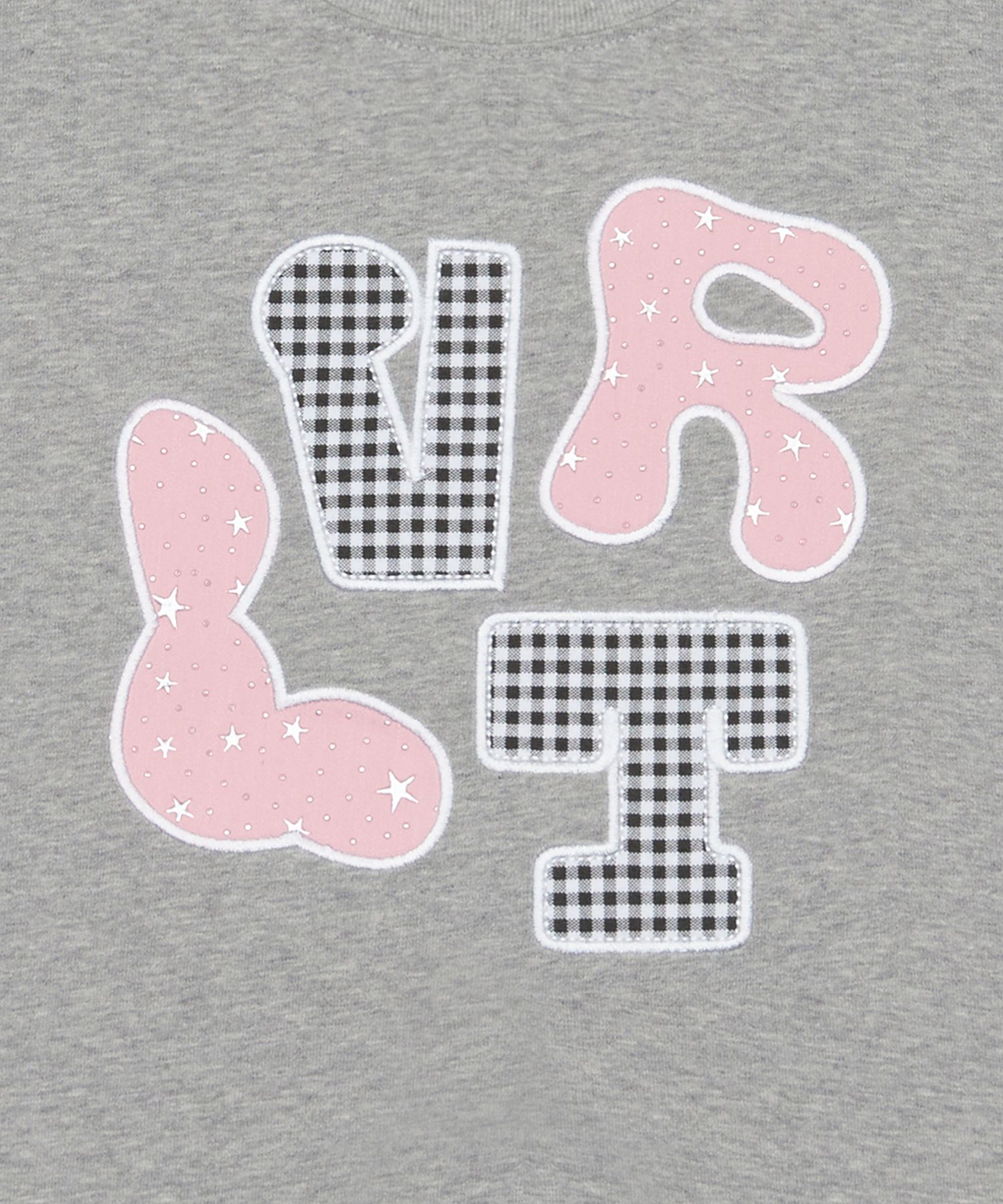 MUSINSA公式 | LUV IS TRUE LVTR PATCH TEE(GRAY)