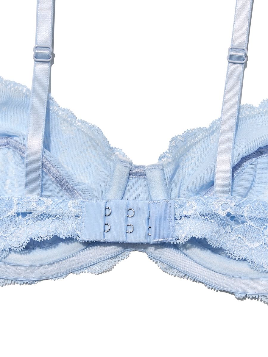 MUSINSA公式 | GLOWNY CONTOUR LACE BRA (BABY BLUE)