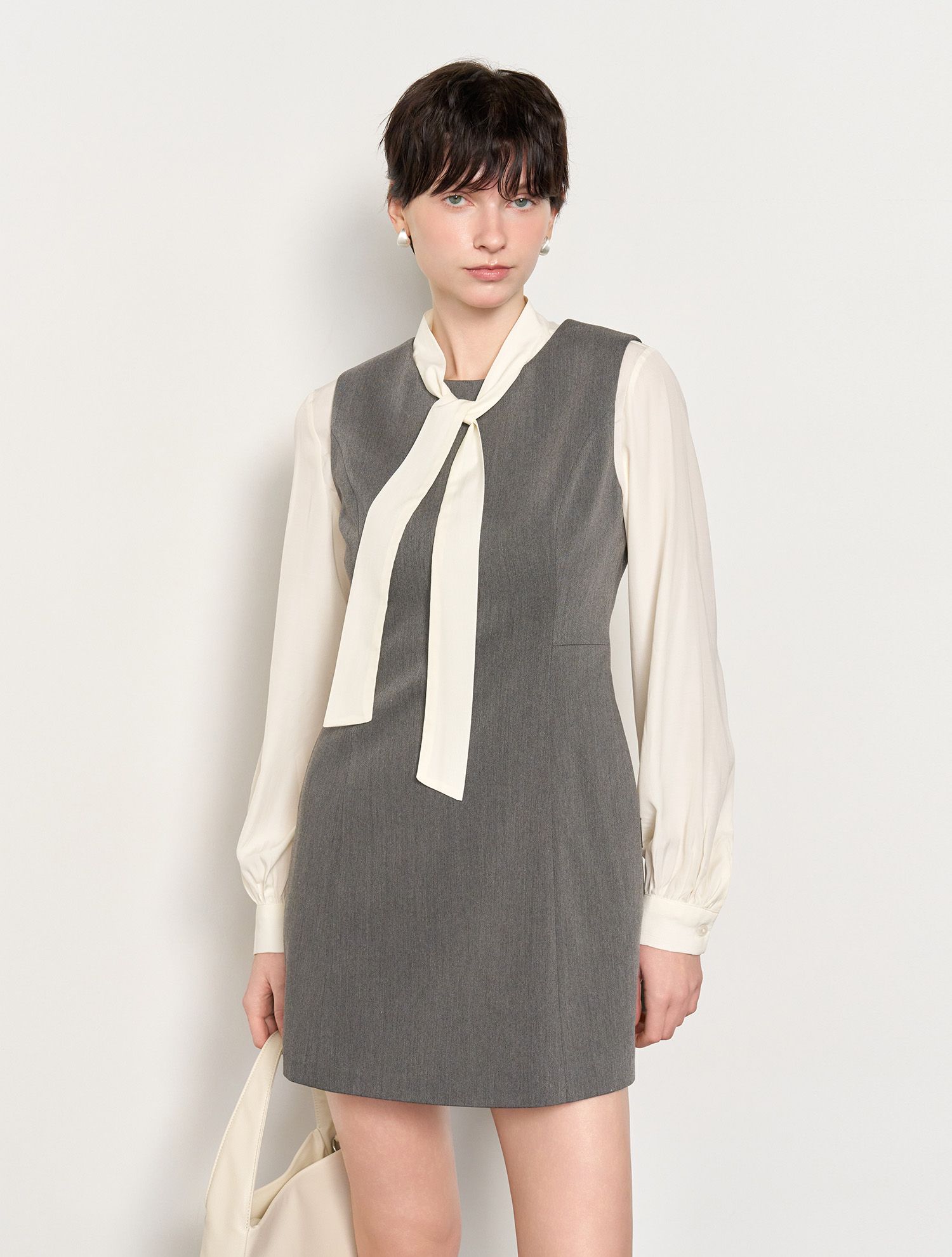 MUSINSA公式 | GENERAL IDEA Minimal Mini One Piece [CHARCOAL] / WBE2L15504