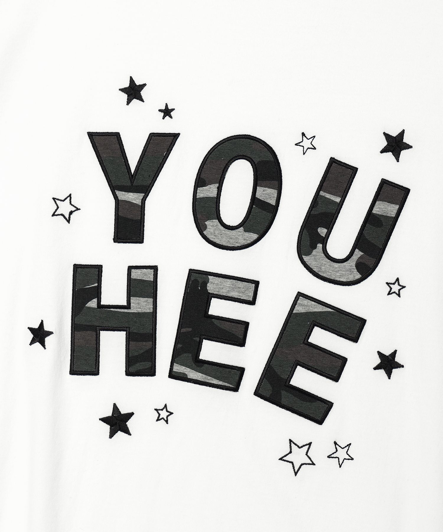 MUSINSA公式 | YOUHEE YOUHEE CAMO T-SHIRTS WHITE