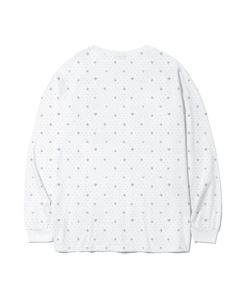 MUSINSA | ESCAPEFROM ESCF Logo Collage and Pointed Star Full Print Long ...