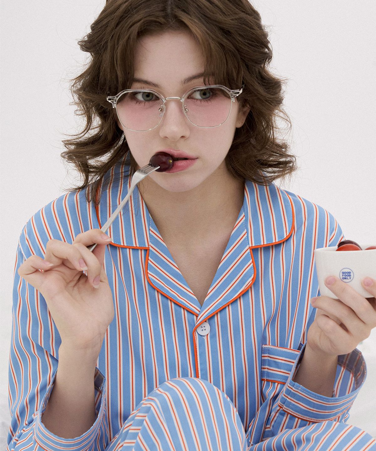 도씨(DOSSY) 실크핏 시에르 긴팔 커플 잠옷 세트 - 사이즈 & 후기 | 무신사