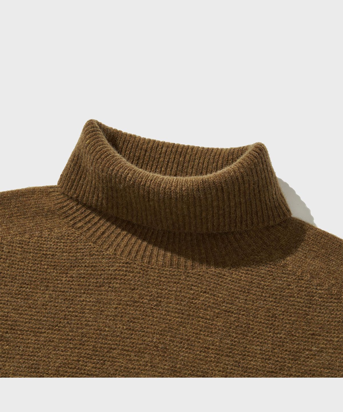 비디알(VDR) WHOLE GARMENT DOUBLE FACE TURTLENECK [Golden Brown] - 사이즈 & 후기 ...