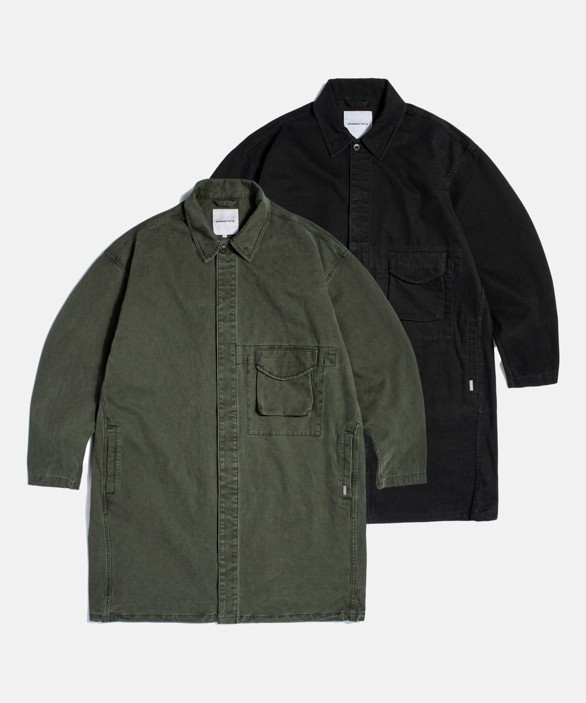 에스피오나지(ESPIONAGE) British Gas Cape Coat Black - 사이즈 & 후기 | 무신사