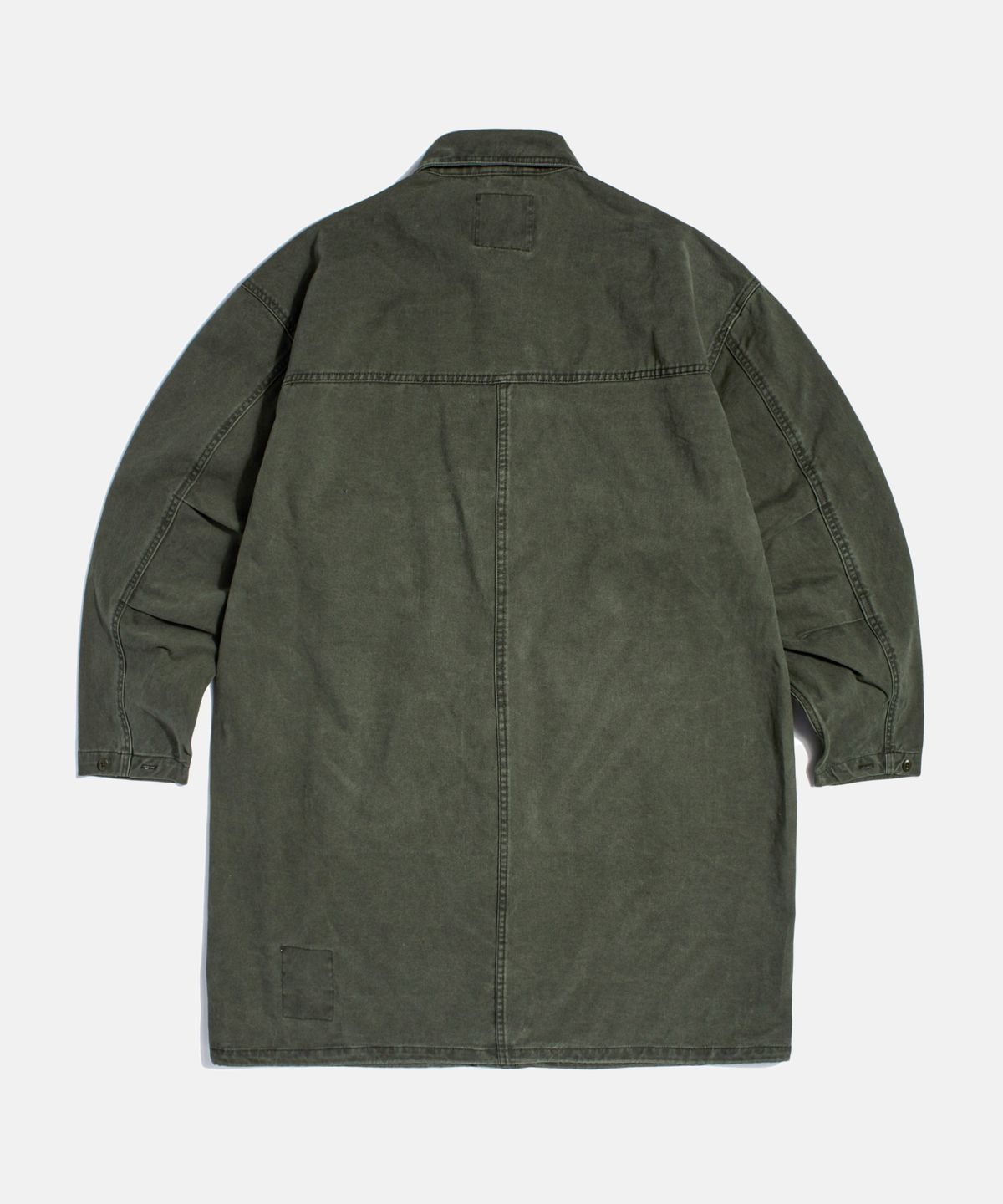 에스피오나지(ESPIONAGE) British Gas Cape Coat Olive - 사이즈 & 후기 | 무신사