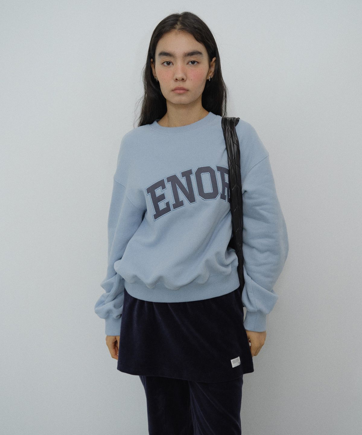 엔오르(EN OR) [CORE][기모O] ENOR CORE SWEATSHIRT - LIGHT BLUE - 사이즈 & 후기 | 무신사