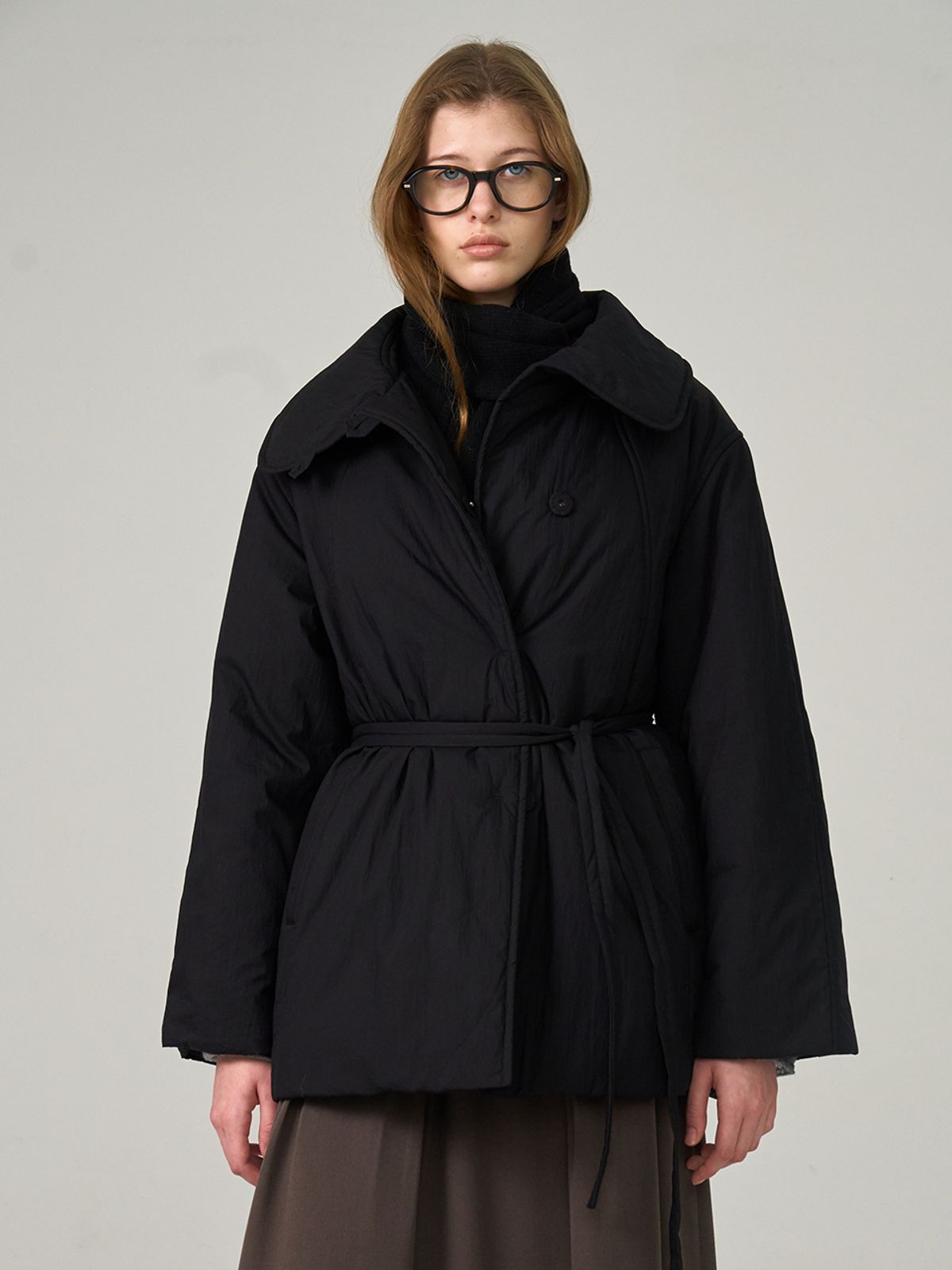 헌치(HUNCH) High Neck Padding Coat (2color) - 사이즈 & 후기 | 무신사