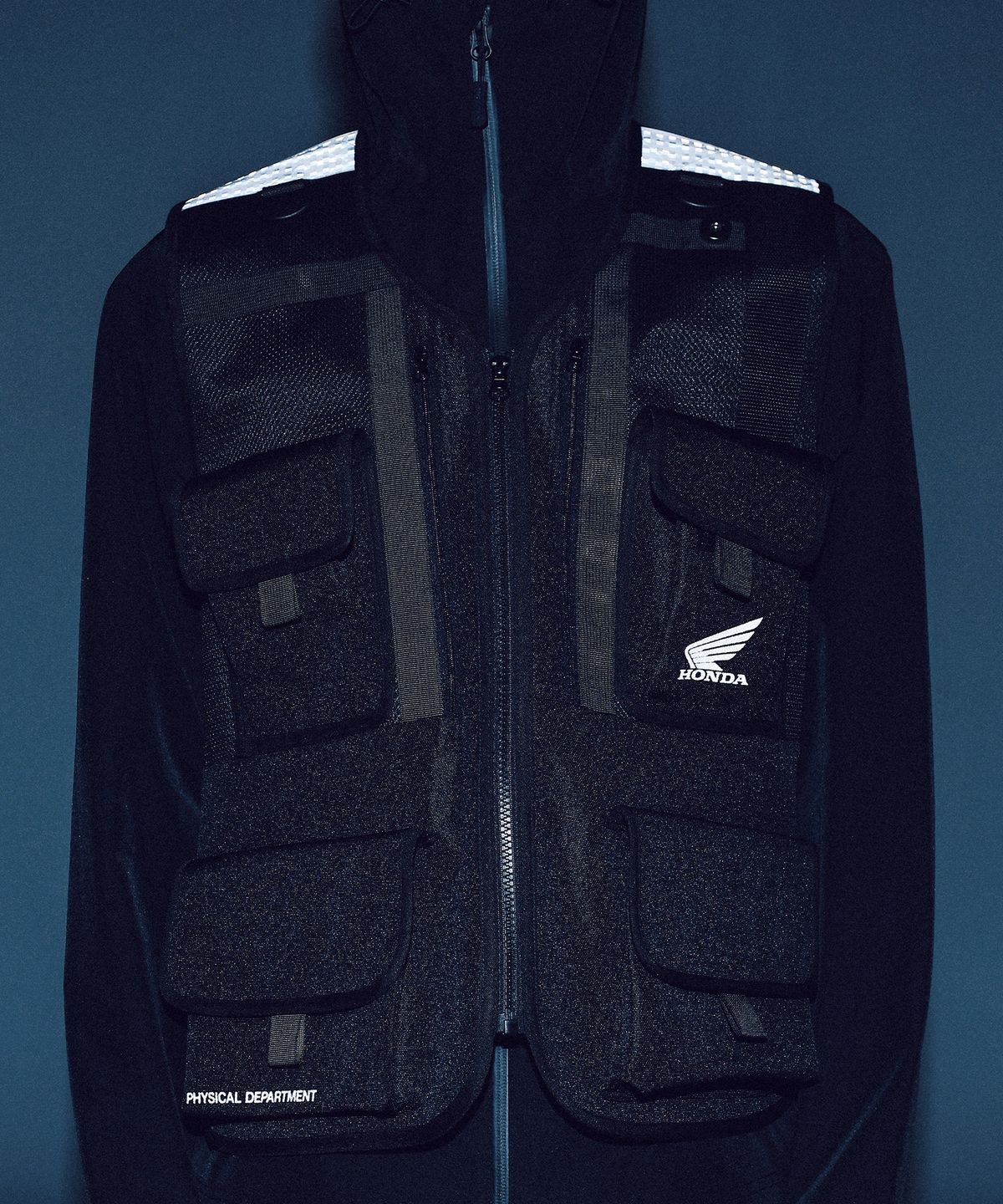 혼다 모터사이클 어패럴(HONDA MOTORCYCLE APPAREL) City Rider Utility Vest Black ...