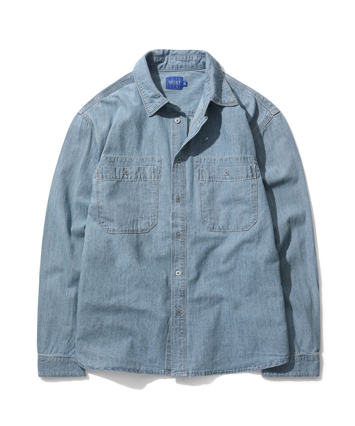 데케트(DECET) Relax Work Denim Shirts DCSH014Blue - 사이즈 & 후기 | 무신사