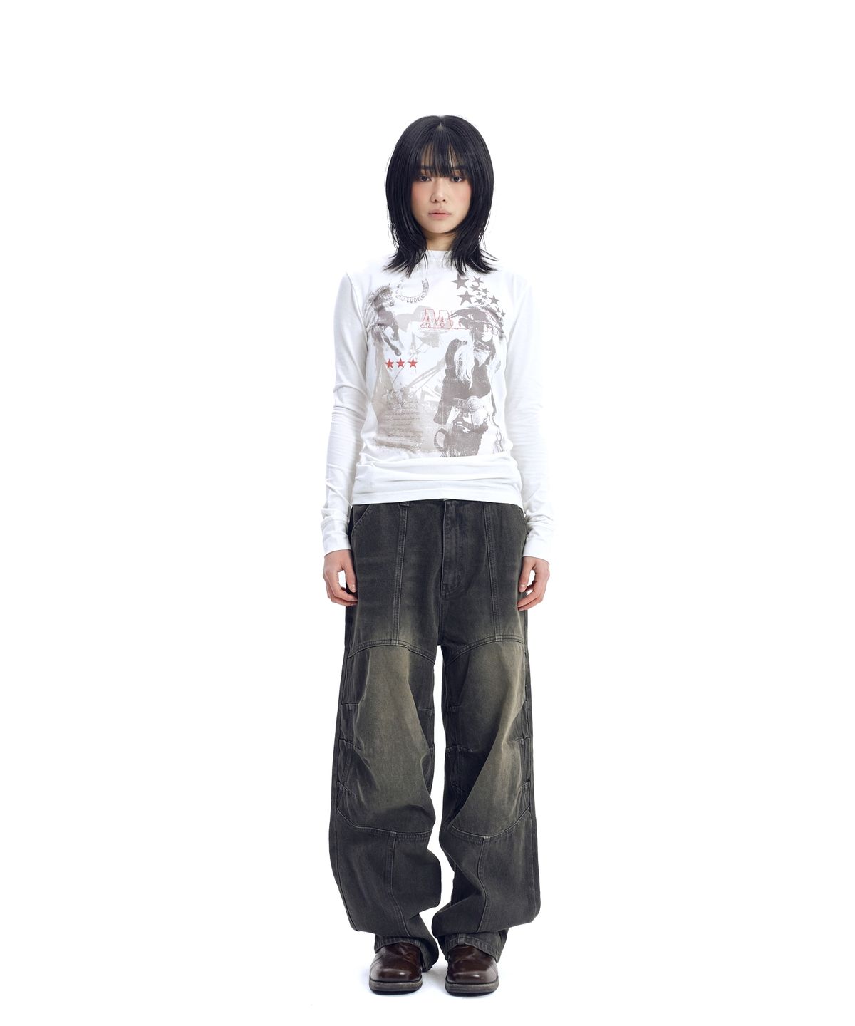 아캄(AAKAM) Western Muse Long Sleeve (White) - 사이즈 & 후기 | 무신사