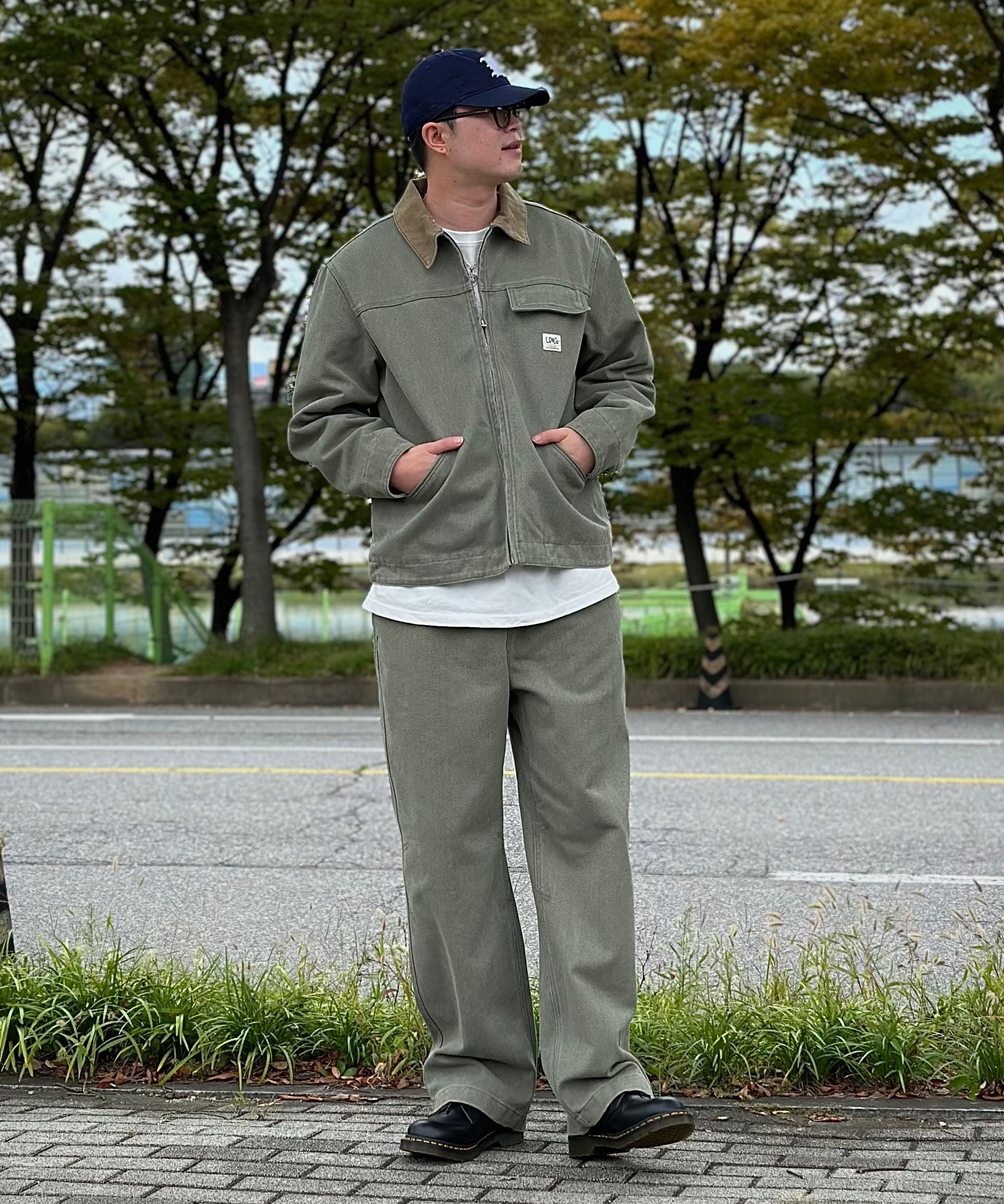 엘엠씨(LMC) WASHED CANVAS WORK JACKET olive - 사이즈 & 후기 | 무신사