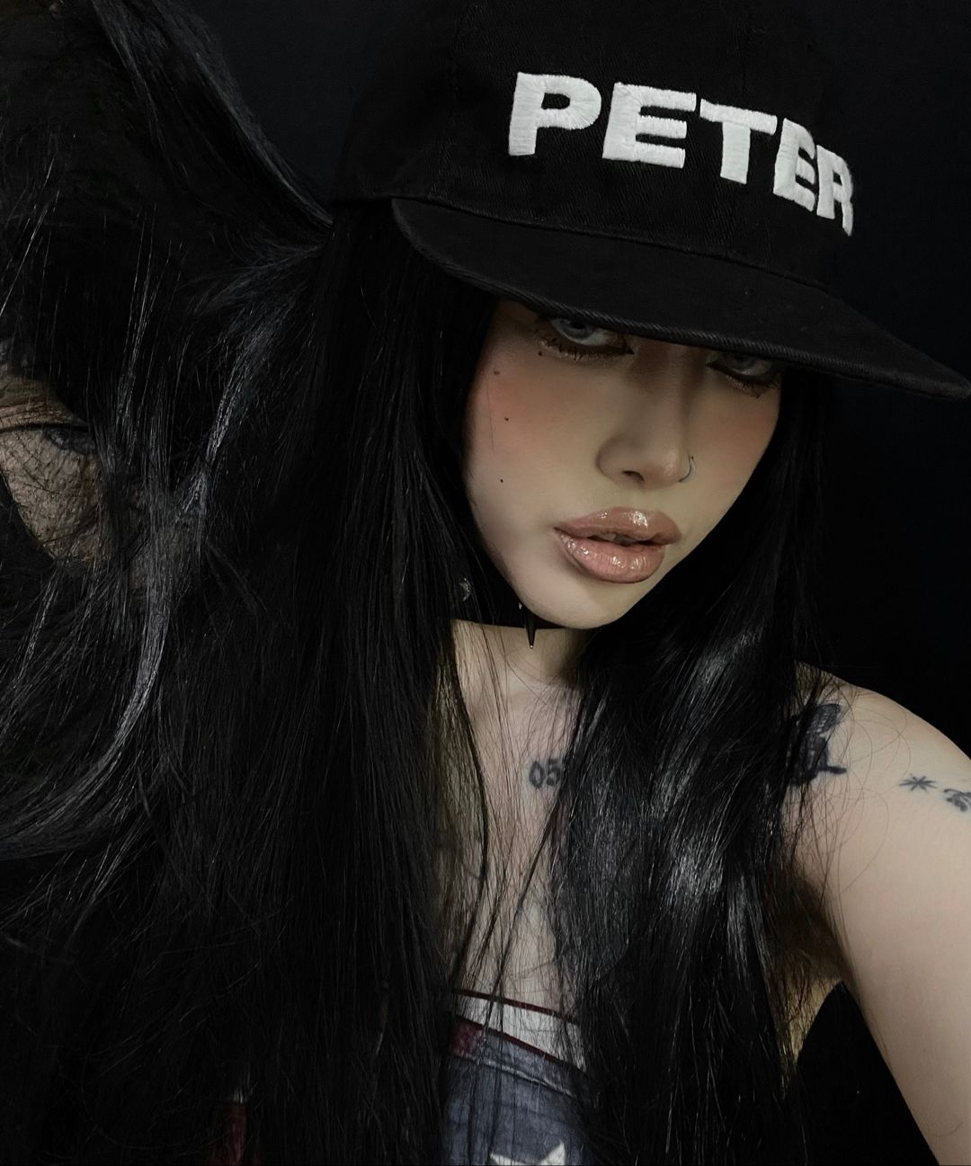 마이네임이즈피터(MYNAMEISPETER) 6-PANEL PETER CAP - BLACK - 사이즈 & 후기 | 무신사